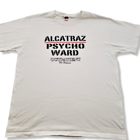 Fruit of the Loom | Shirts | Y2k Adult Large Alcatraz Psycho Ward ...